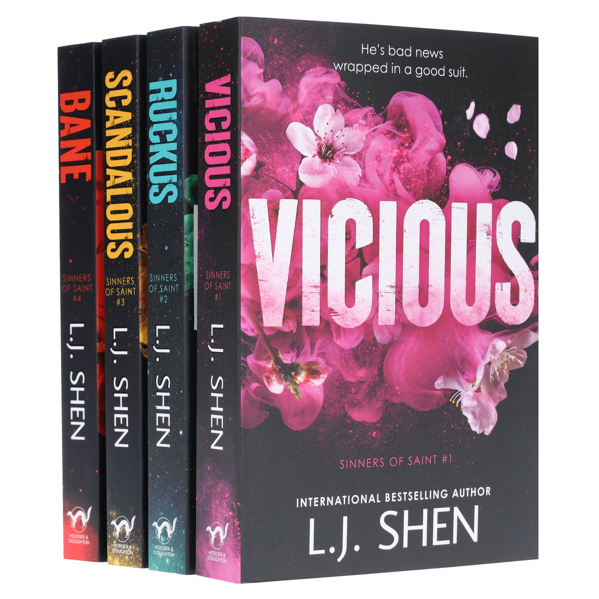 Sinners of Saint Series by L.J. Shen 4 Books Collection Set - Fiction ...