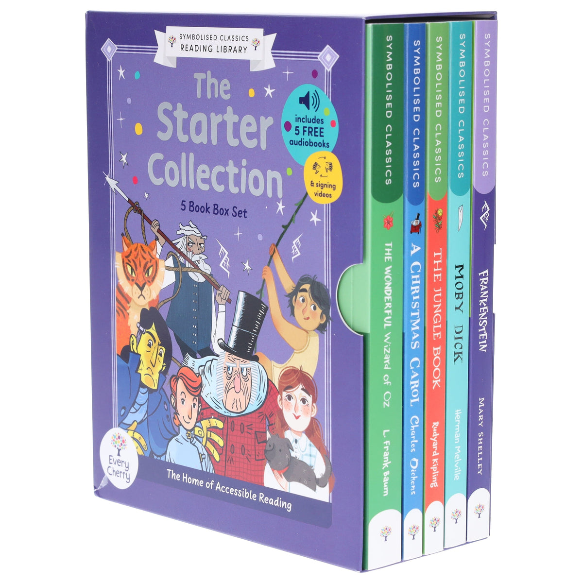 Symbolised Classics Reading Library: The Starter Collection 5 Books Bo ...