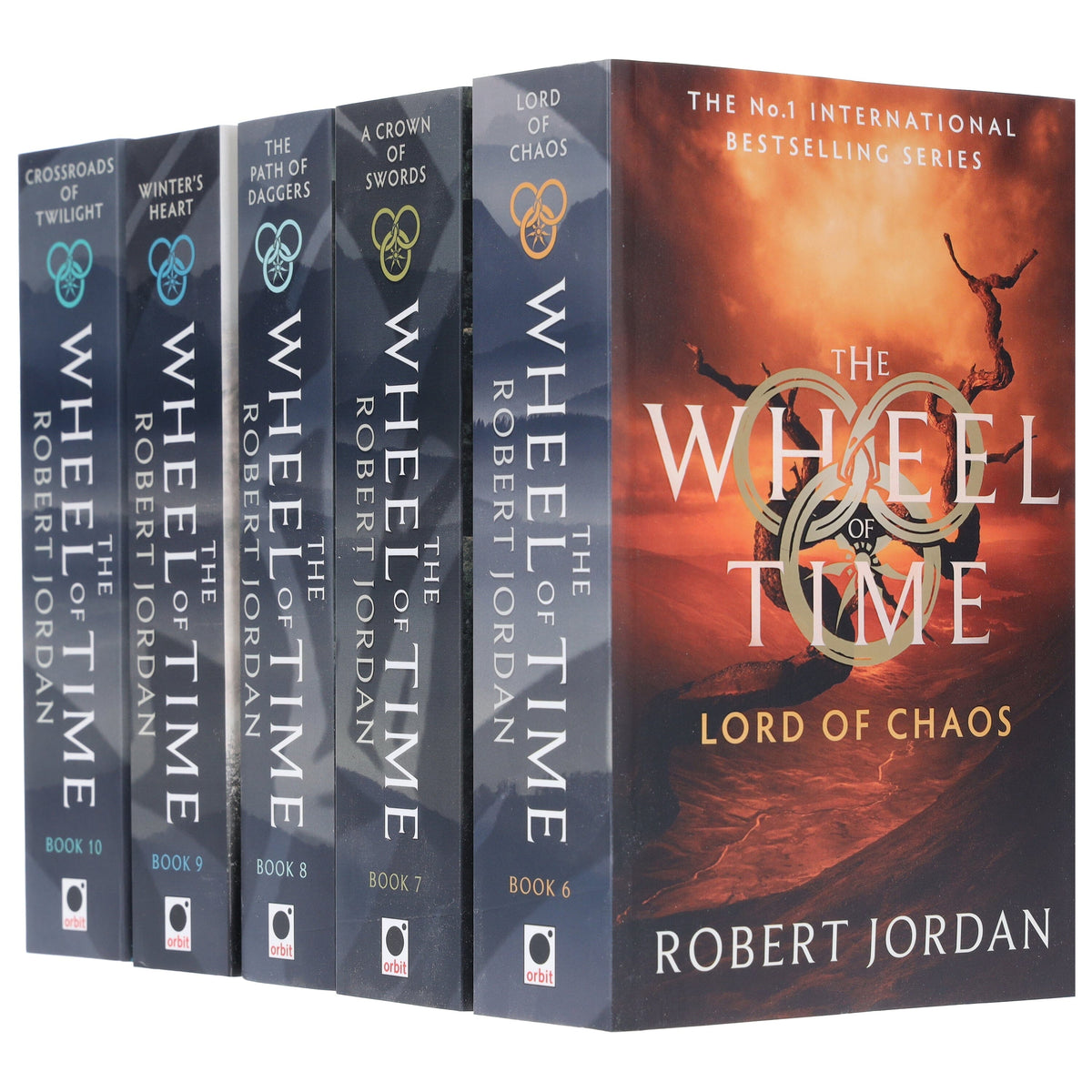 The Wheel of Time by Robert Jordan: Books 6-10 Collection Set - Fictio ...