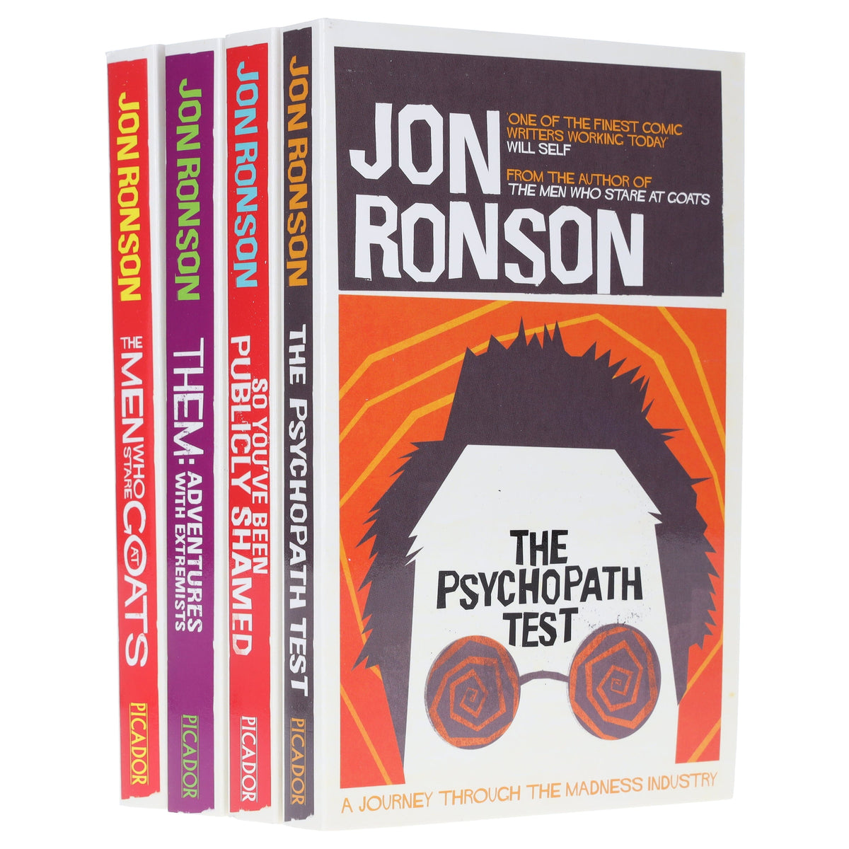Jon Ronson 4 Books Collection Set - Paperback — Books2Door