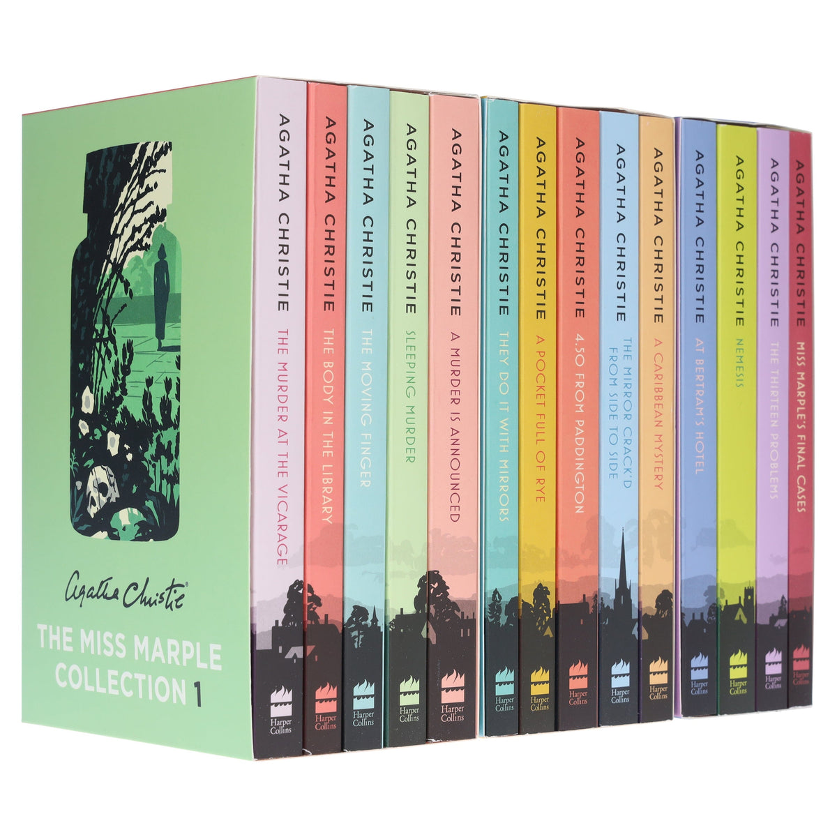 The Miss Marple Series by Agatha Christie: 14 Books Collection Box Set ...