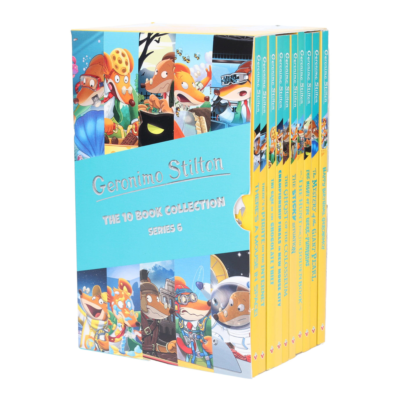 Geronimo Stilton The 10 Book Collection (Series 6) Box Set - Ages 5-7 ...