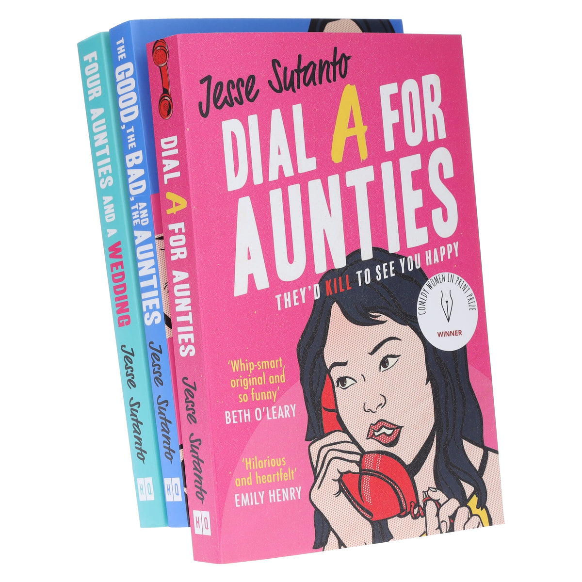Aunties Series By Jesse Sutanto 3 Books Collection Set - Fiction - Pap ...