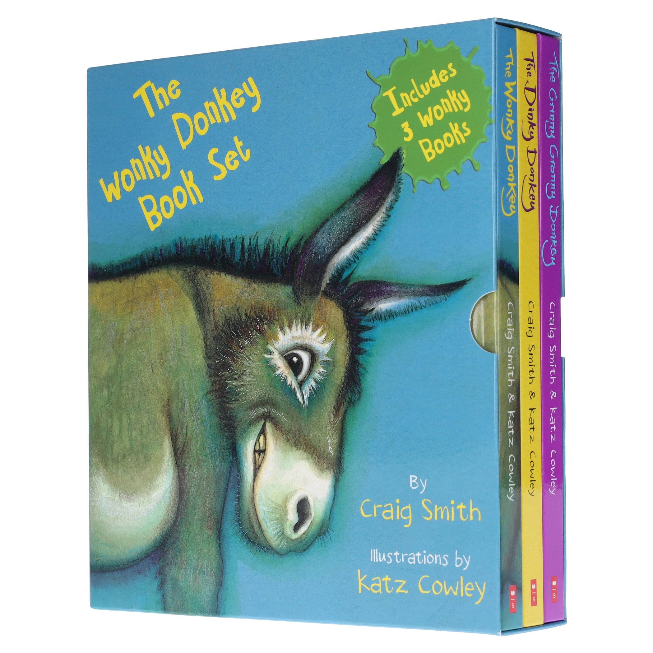 The Wonky Donkey by Craig Smith 3 Books Collection Box Set - Ages 2-6 ...