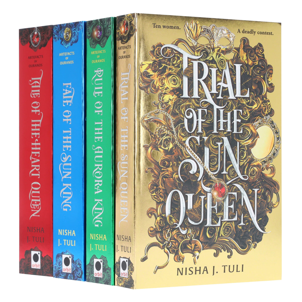 Artefacts of Ouranos Series by Nisha J. Tuli 4 Books Collection Set ...
