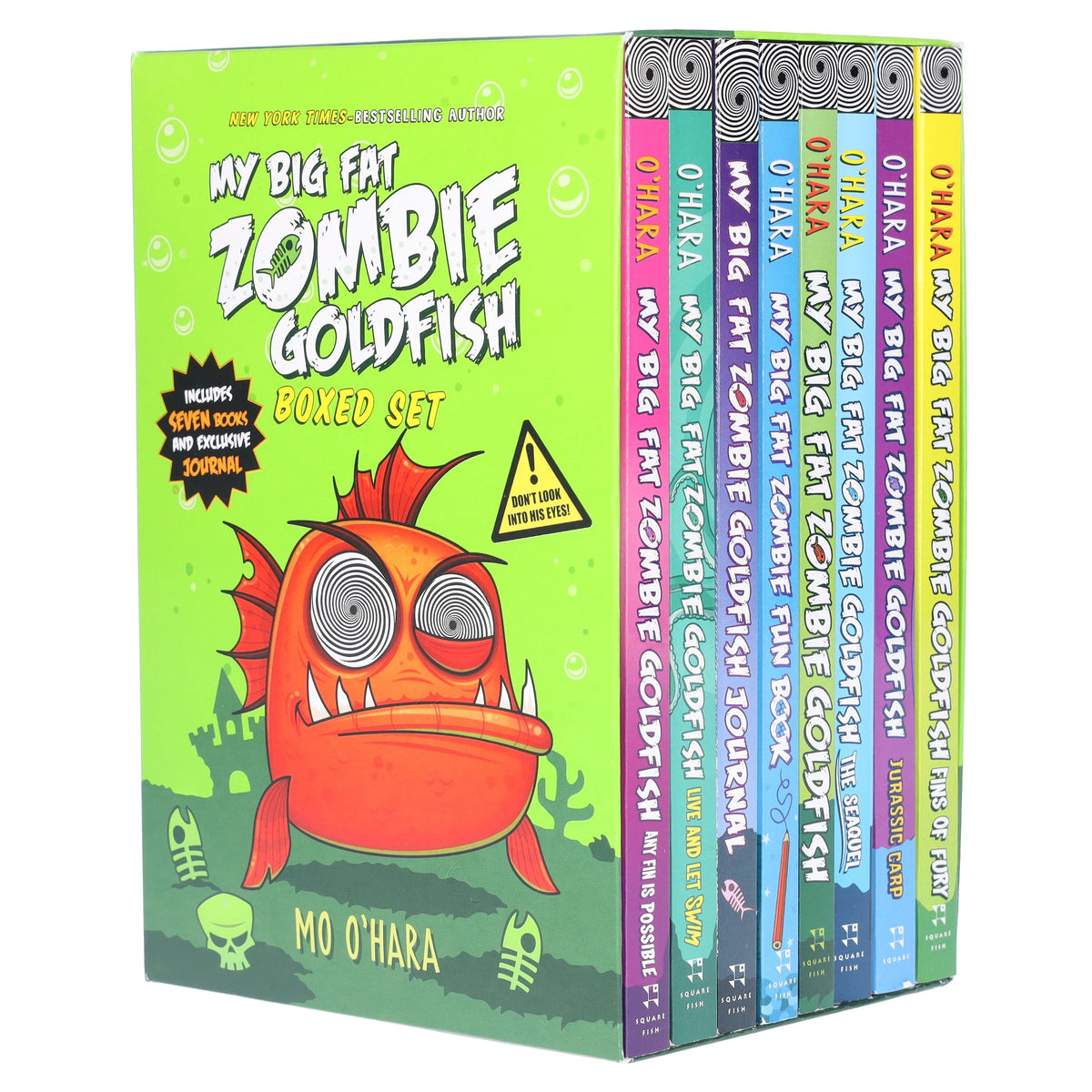 My Big Fat Zombie Goldfish Series by Mo O'Hara 8 Books Collection Box ...