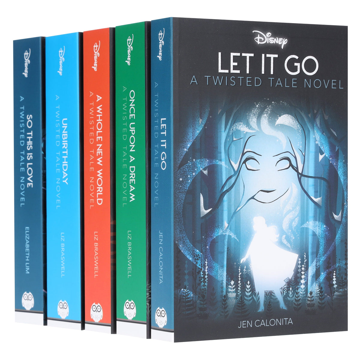 Disney Princess Twisted Tales Series 5 Books Collection Set - Ages 9 ...