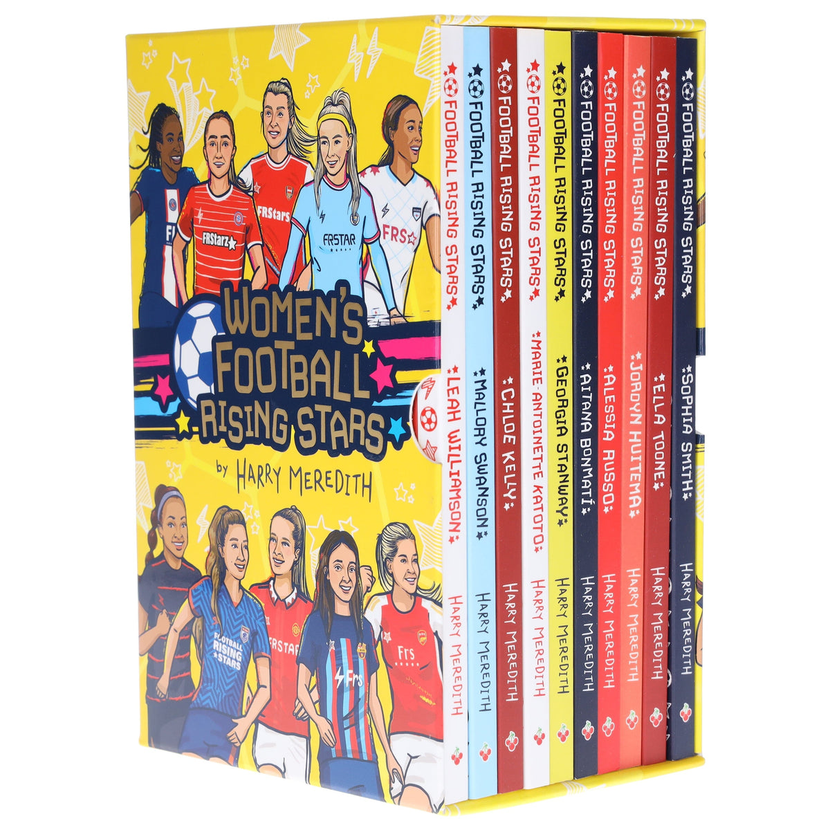Women's Football Rising Stars By Harry Meredith: 10 Books Collection B ...