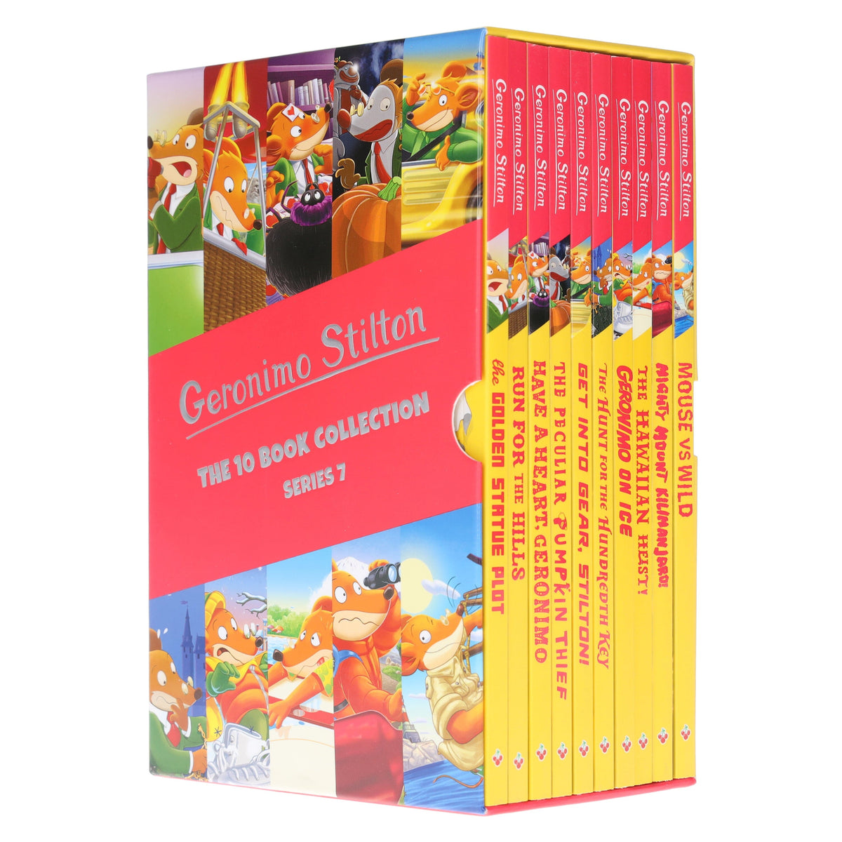 Geronimo Stilton The Illustrated 10 Book Collection (Series 7) Box Set ...