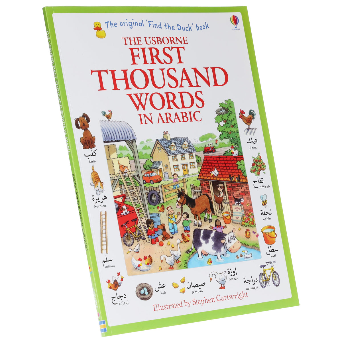 Usborne First Thousand Words In Arabic: Illustrated Children Book By H ...