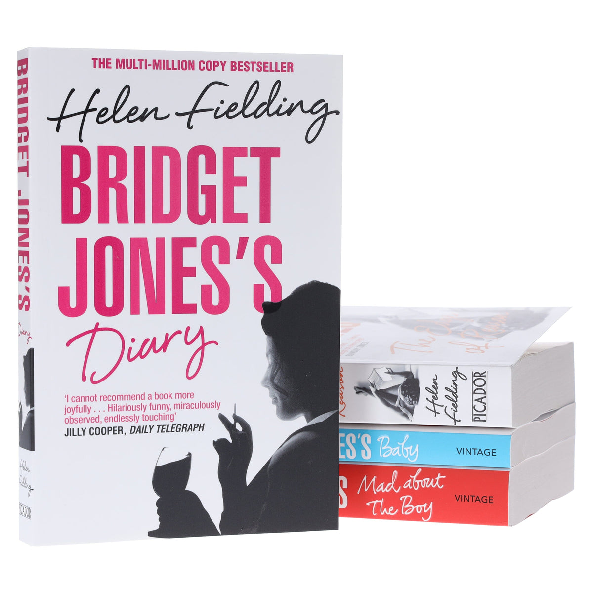 Bridget Jones Series By Helen Fielding Complete 4 Books Collection Set ...