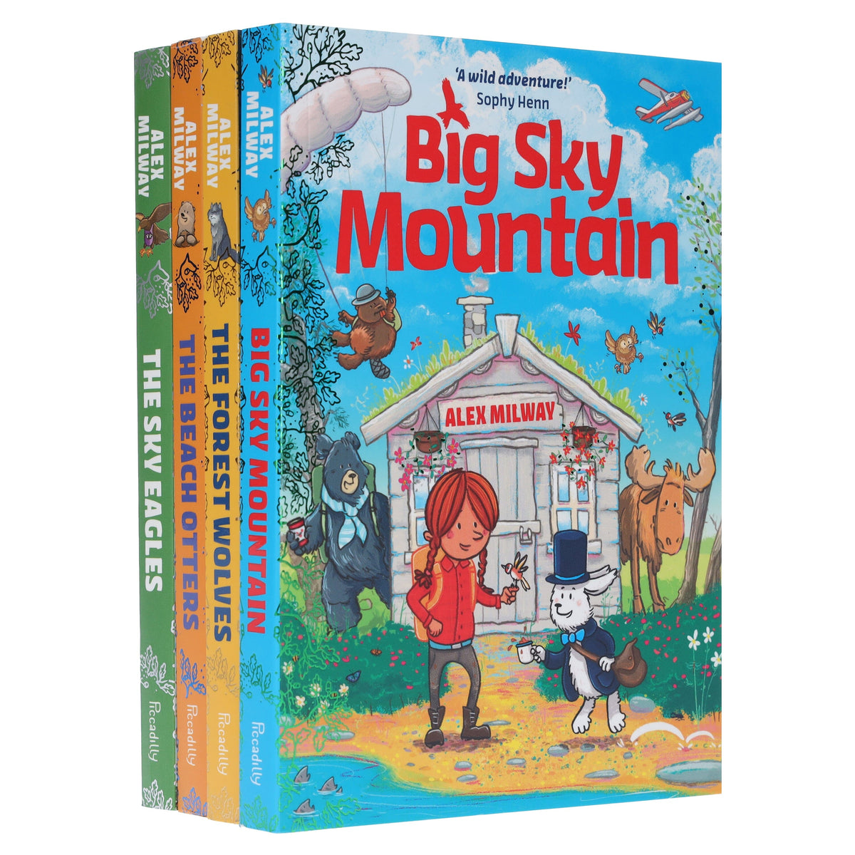 Big Sky Mountain Series by Alex Milway 4 Books Collection Set - Ages 5 ...