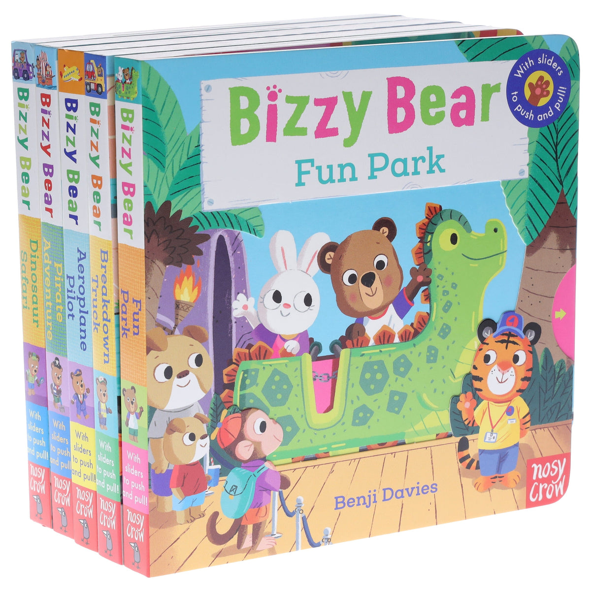 Bizzy Bear Series By Benji Davies 5 Books Collection Set - Ages 0-5 ...
