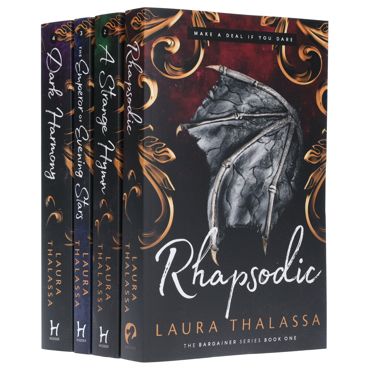 The Bargainer Series By Laura Thalassa 4 Books Collection Set - Fictio ...