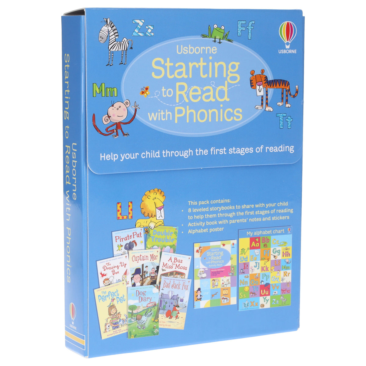 Starting to Read with Phonics: 8 Story Books (Plus 1 Activity Book & M ...