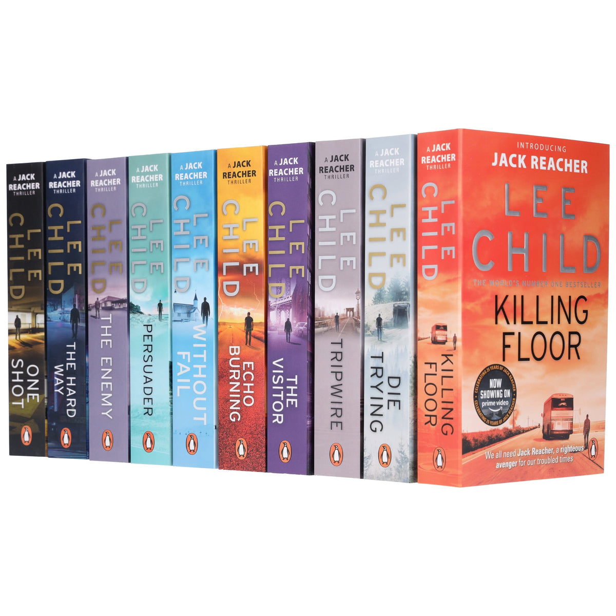 Jack Reacher by Lee Child: Books 1-10 Collection Set - Fiction - Paper ...