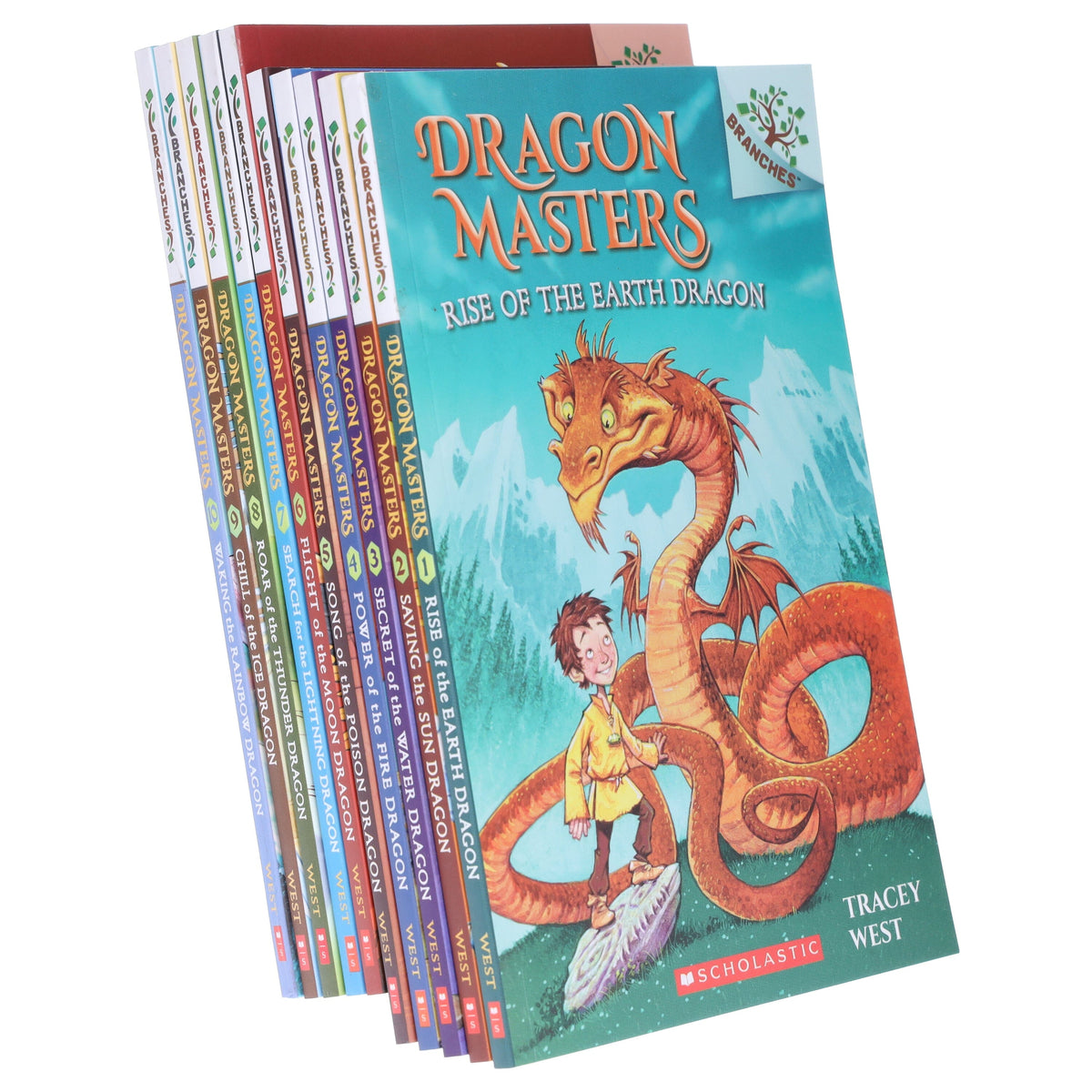 Dragon Masters Series (Book 1-10) By Tracey West 10 illustrated Books ...