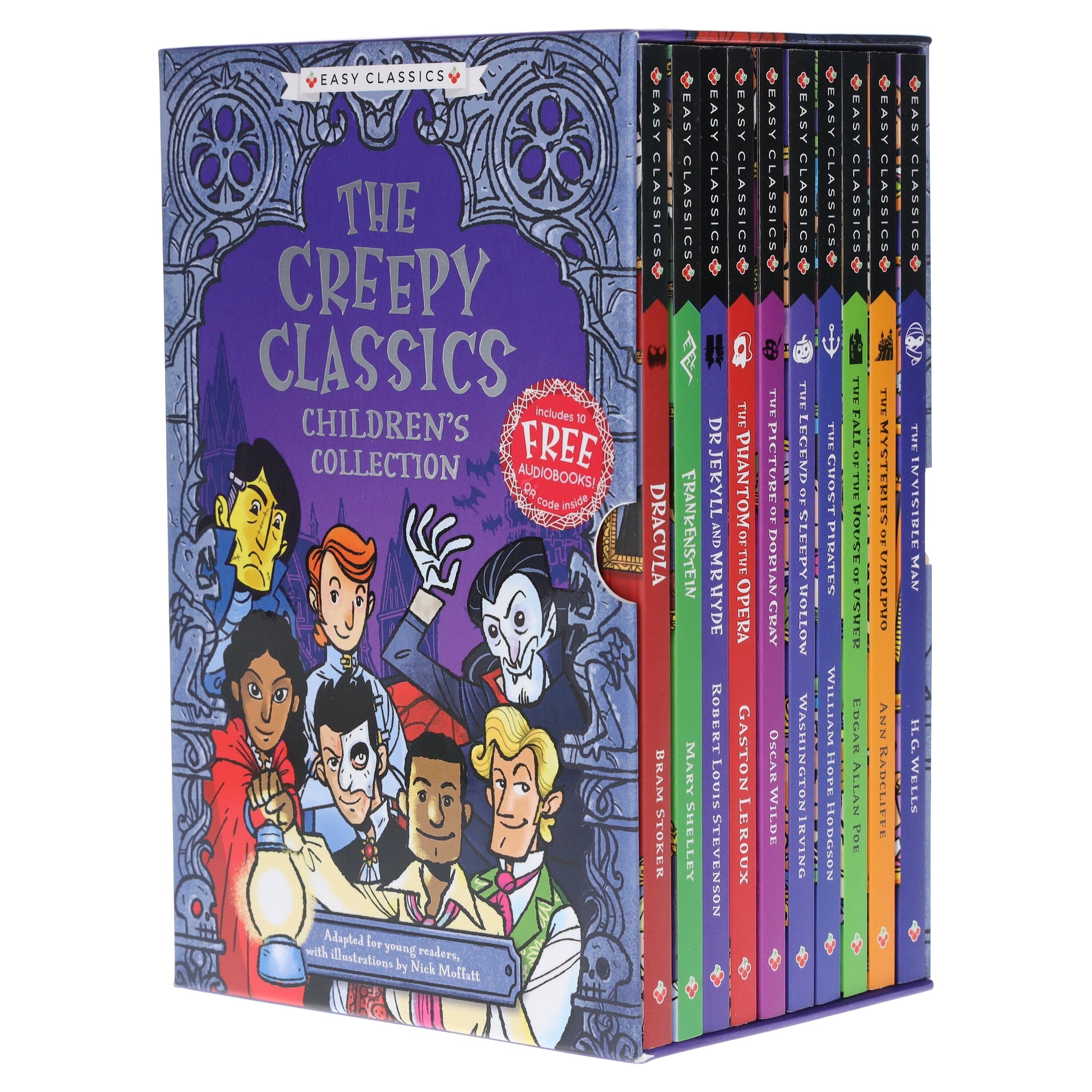 The Creepy Classics: Children’s Easy Classics Collection 10 Books Box ...