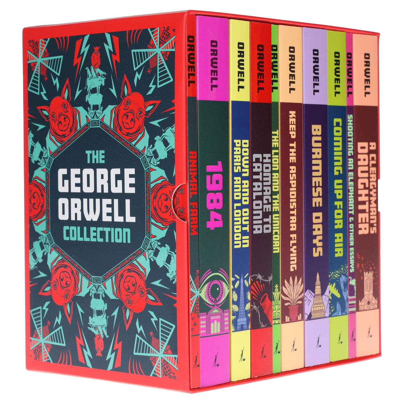 The George Orwell Complete 10 Books Collection Box Set - Fiction - Pap ...