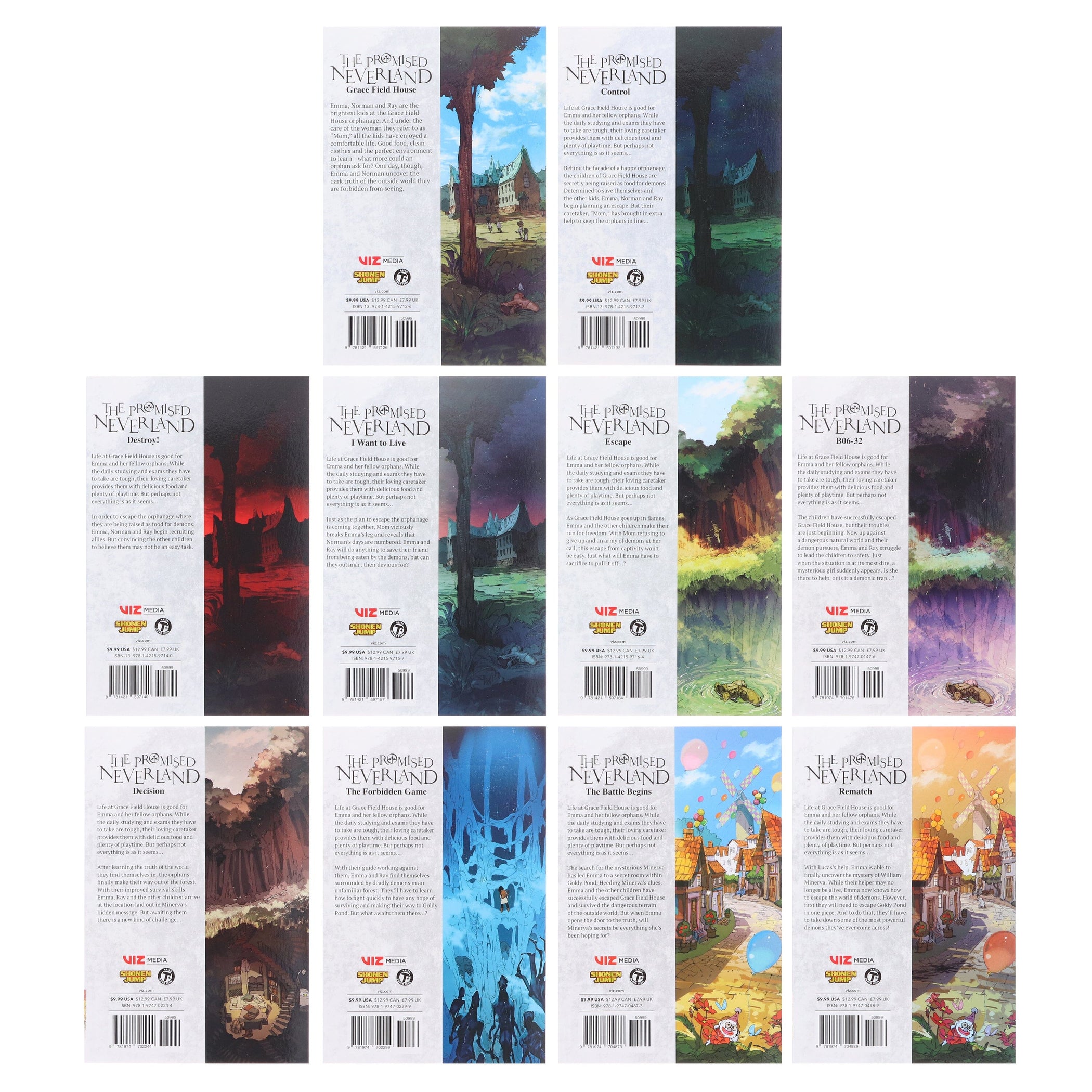 The Promised Neverland Complete Volumes 1-20 Box Set By Kaiu Shirai ...