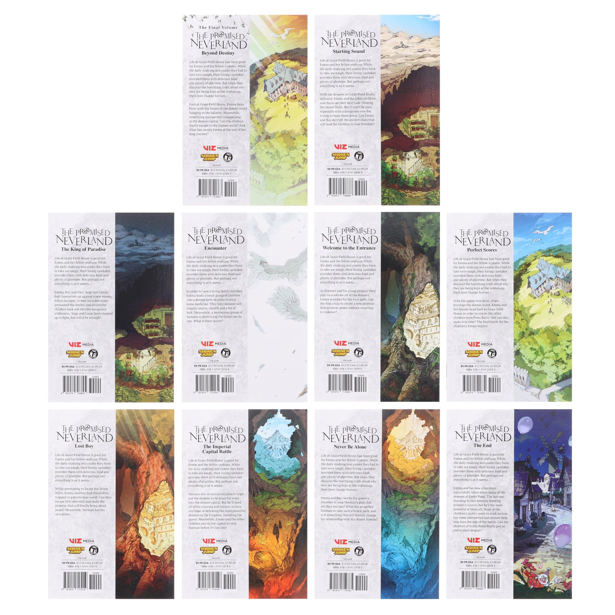 The Promised Neverland Complete Volumes 1-20 Box Set By Kaiu Shirai ...