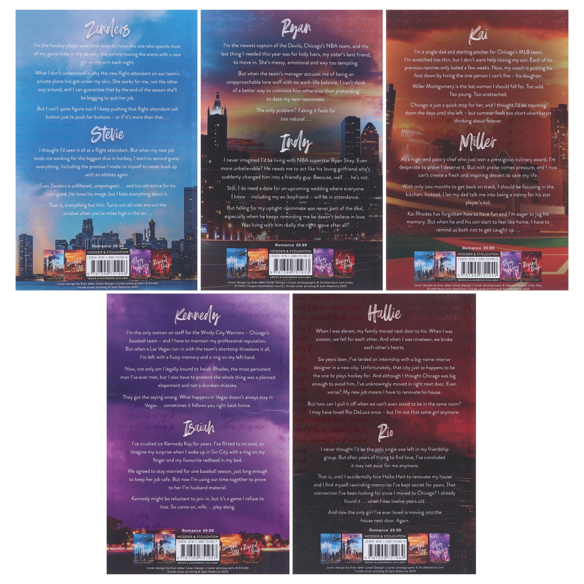 Windy City Series By Liz Tomforde: 5 Books Collection Set - Fiction ...