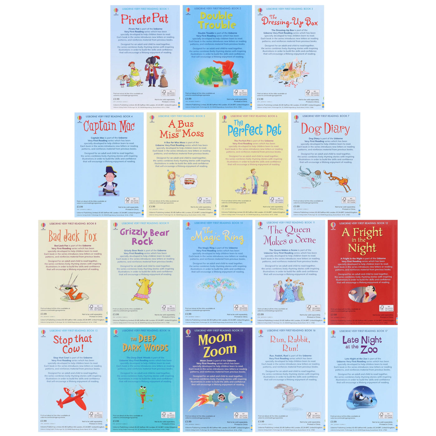 Usborne My First Reading Library 50 Books — Books2Door