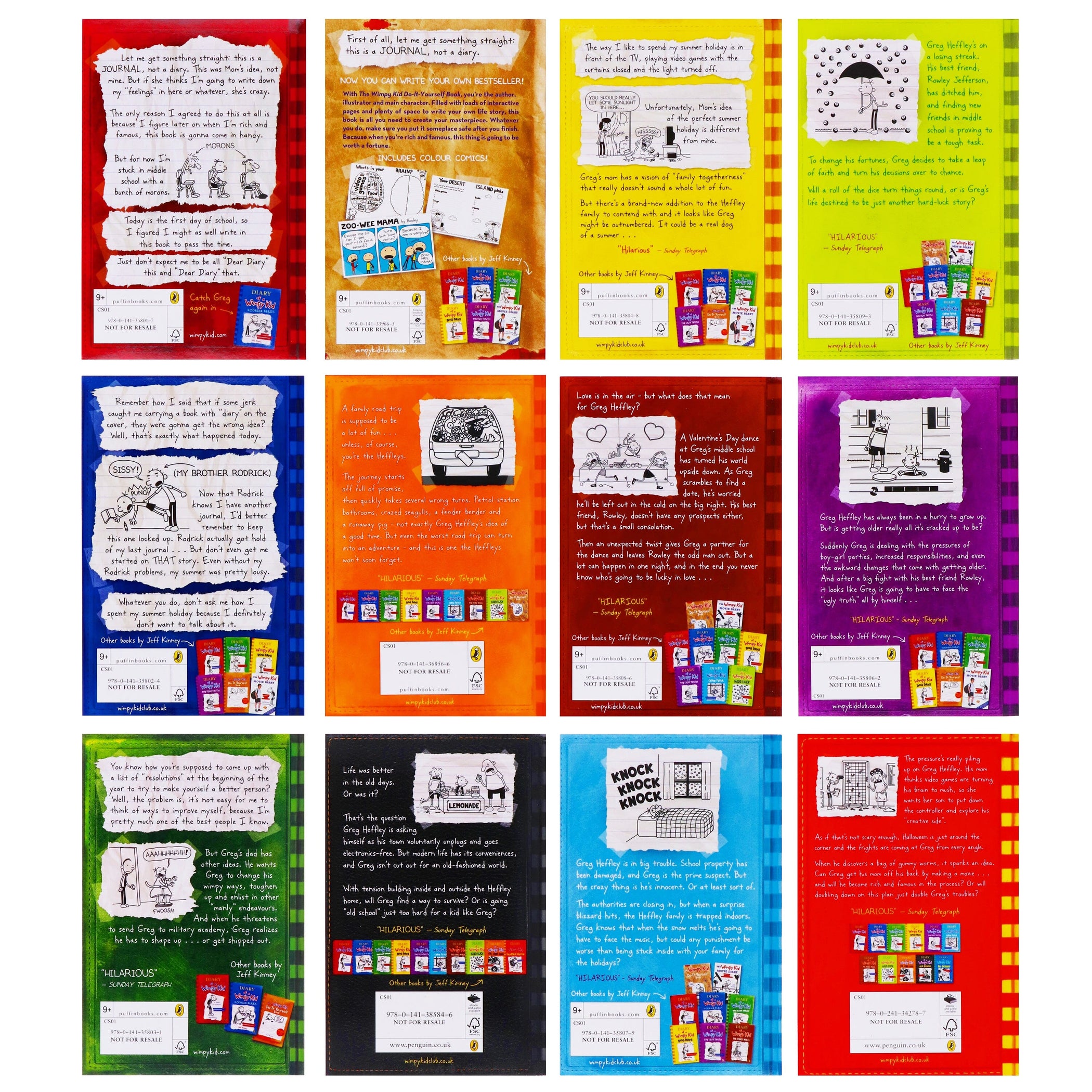 Diary of a Wimpy Kid Box of Books — Books2Door