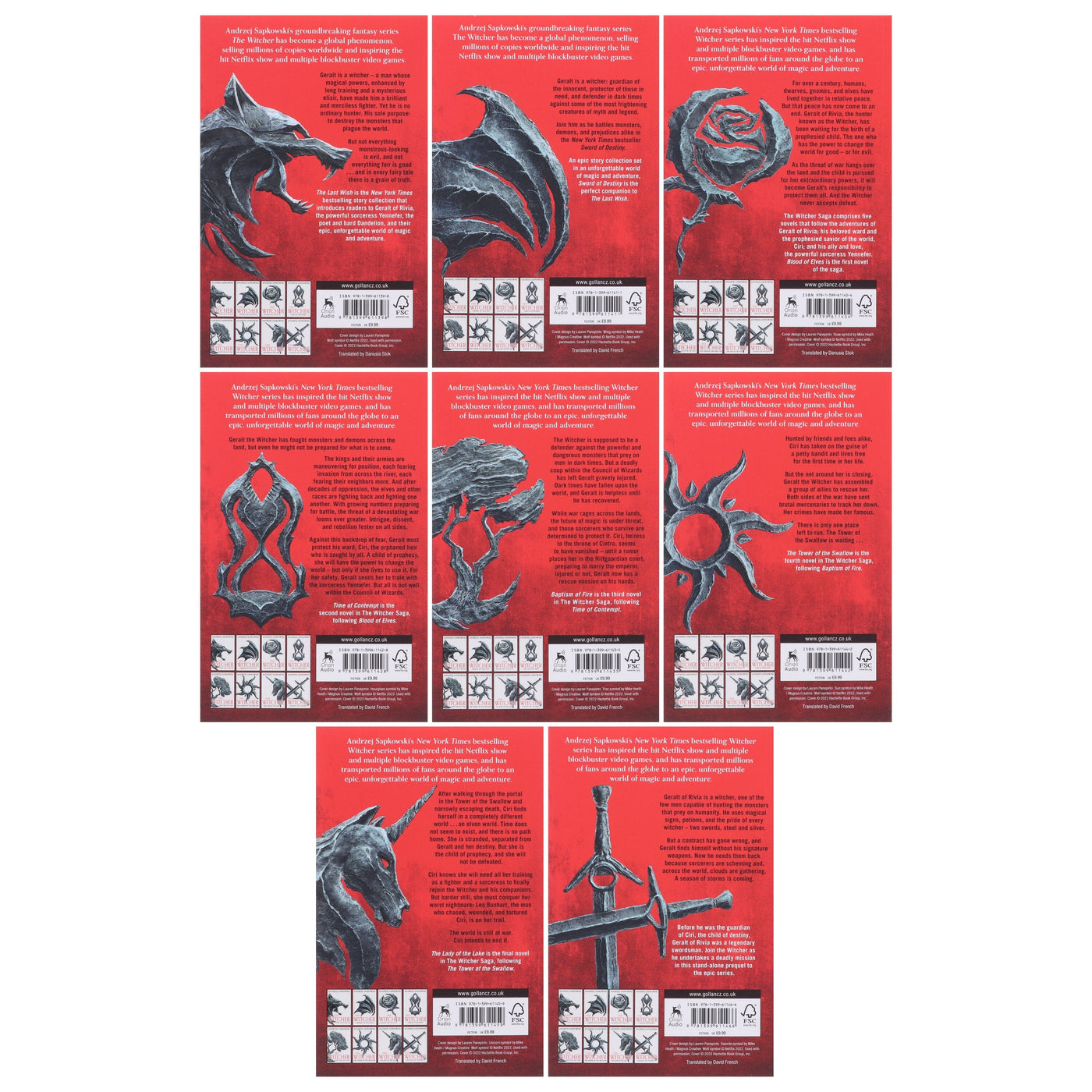 Witcher Complete Series by Andrzej Sapkowski — Books2Door