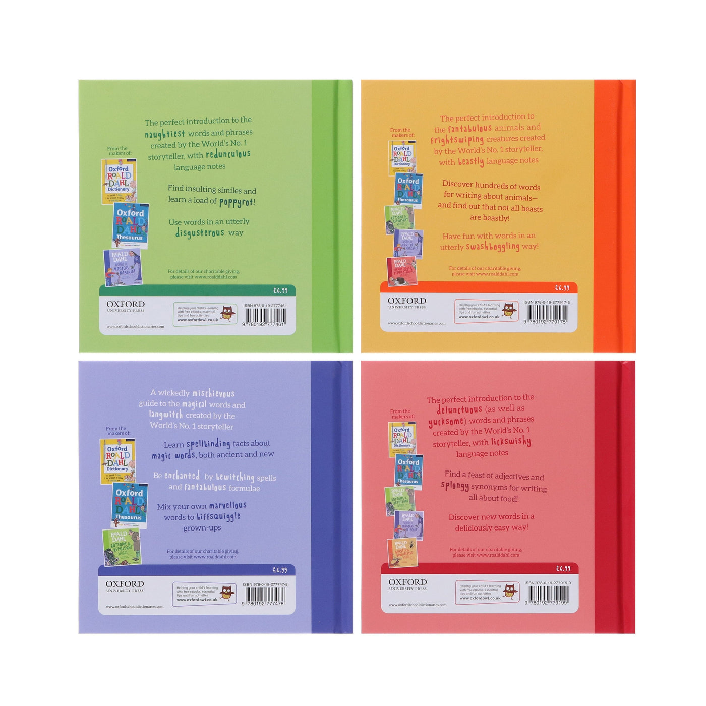 Roald Dahl's Collection 4 Books Set - Ages 7-10 - Hardback — Books2Door