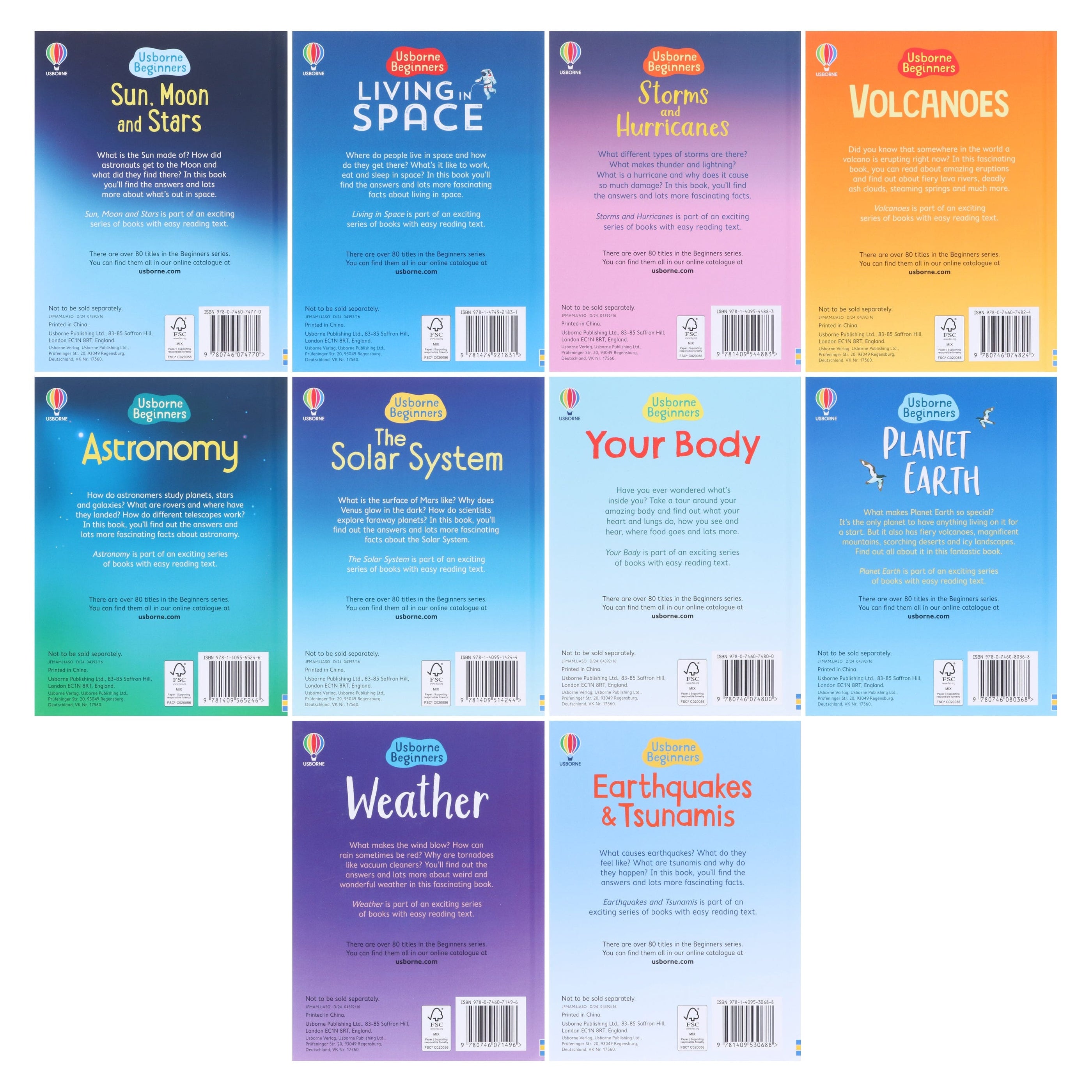 Usborne Beginners Series 30 Books Collection — Books2Door