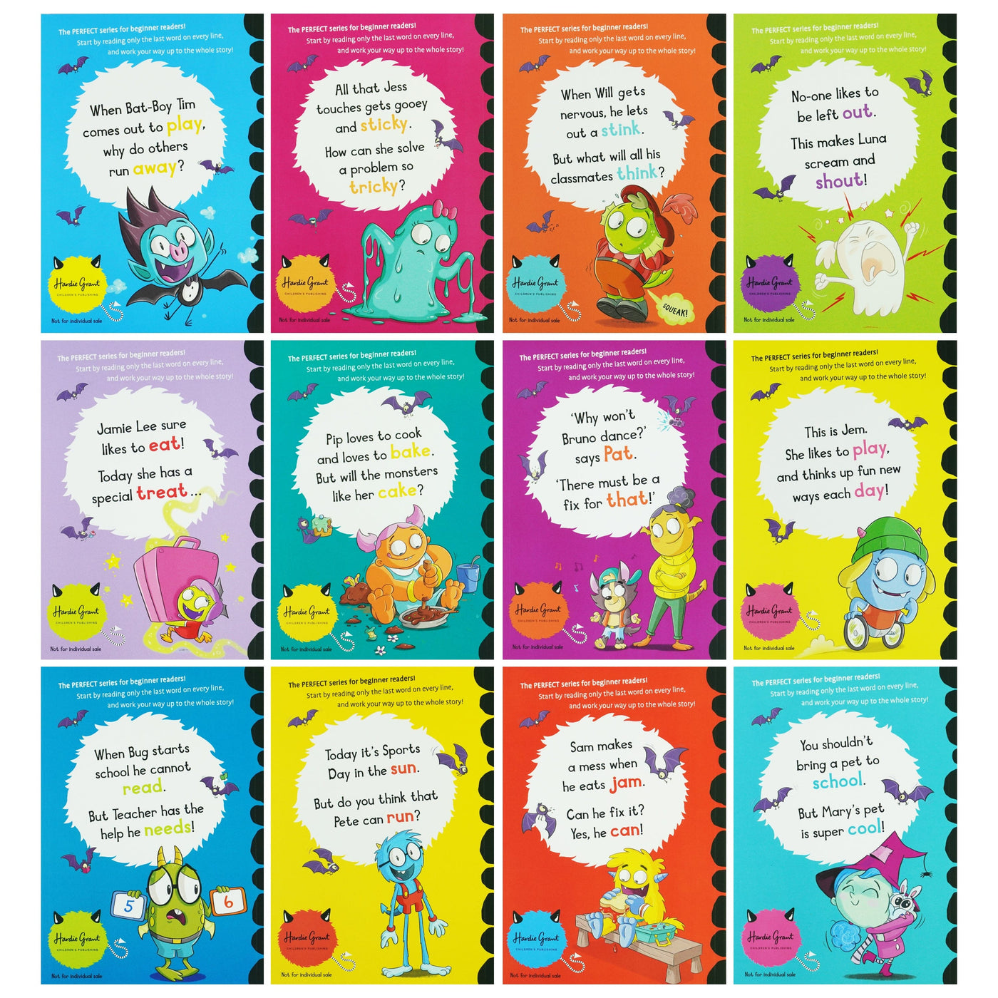 School of Monsters Series by Sally Rippin 12 Books Collection Box Set ...