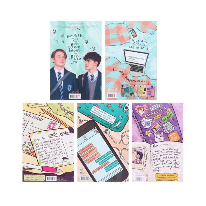 Heartstopper by Alice Oseman Volumes 1-5 — Books2Door