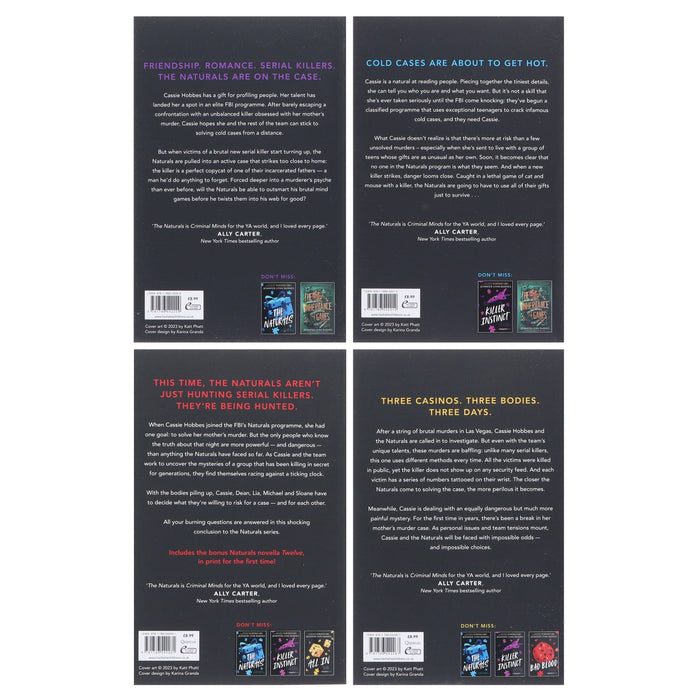 The Naturals Series By Jennifer Lynn Barnes 4 Books Collection Complet ...