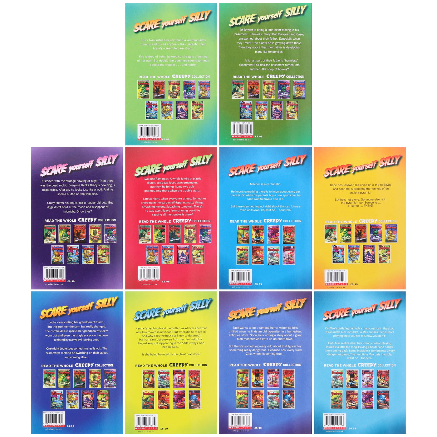 Goosebumps By R. L. Stine - 10 Books (Set 1) — Books2Door