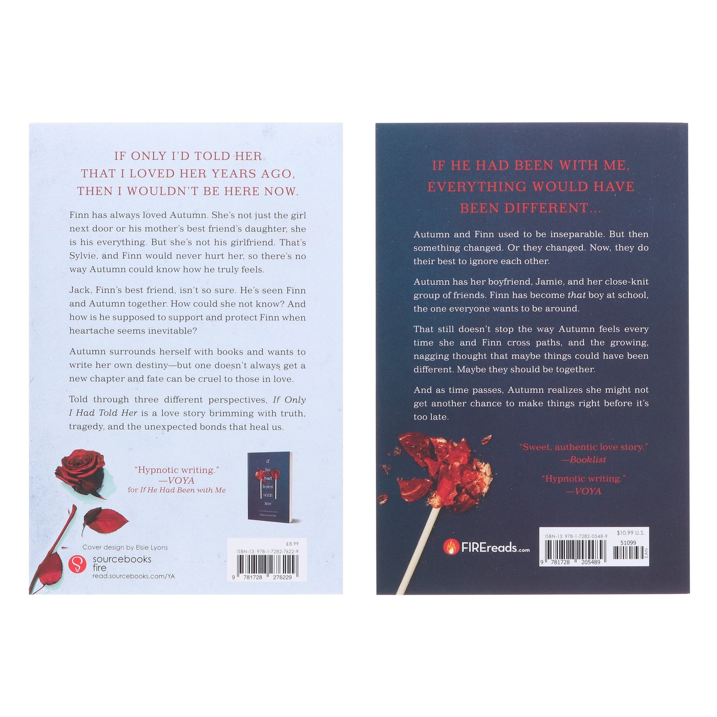 Laura Nowlin Collection 2 Books Set (If He Had Been with Me, If Only I ...