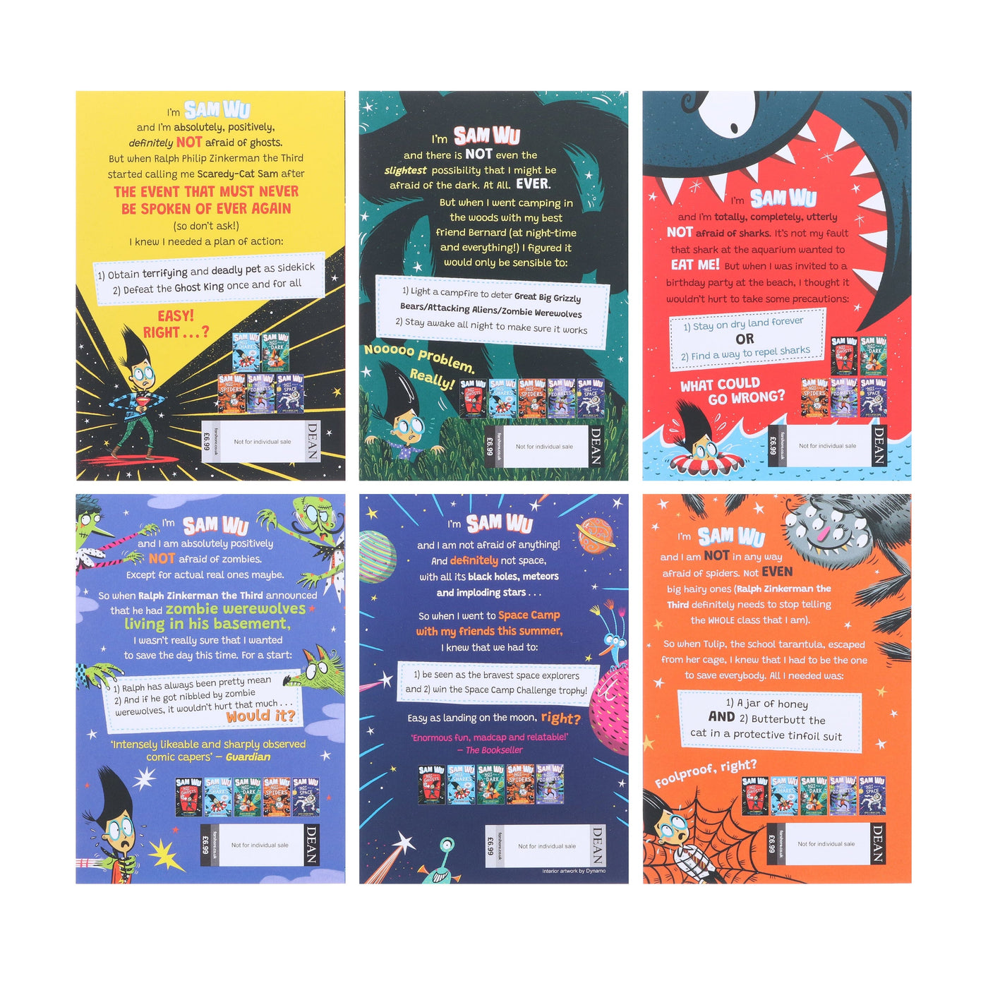 Sam Wu by Katie & Kevin Tsang - 6 Books — Books2Door