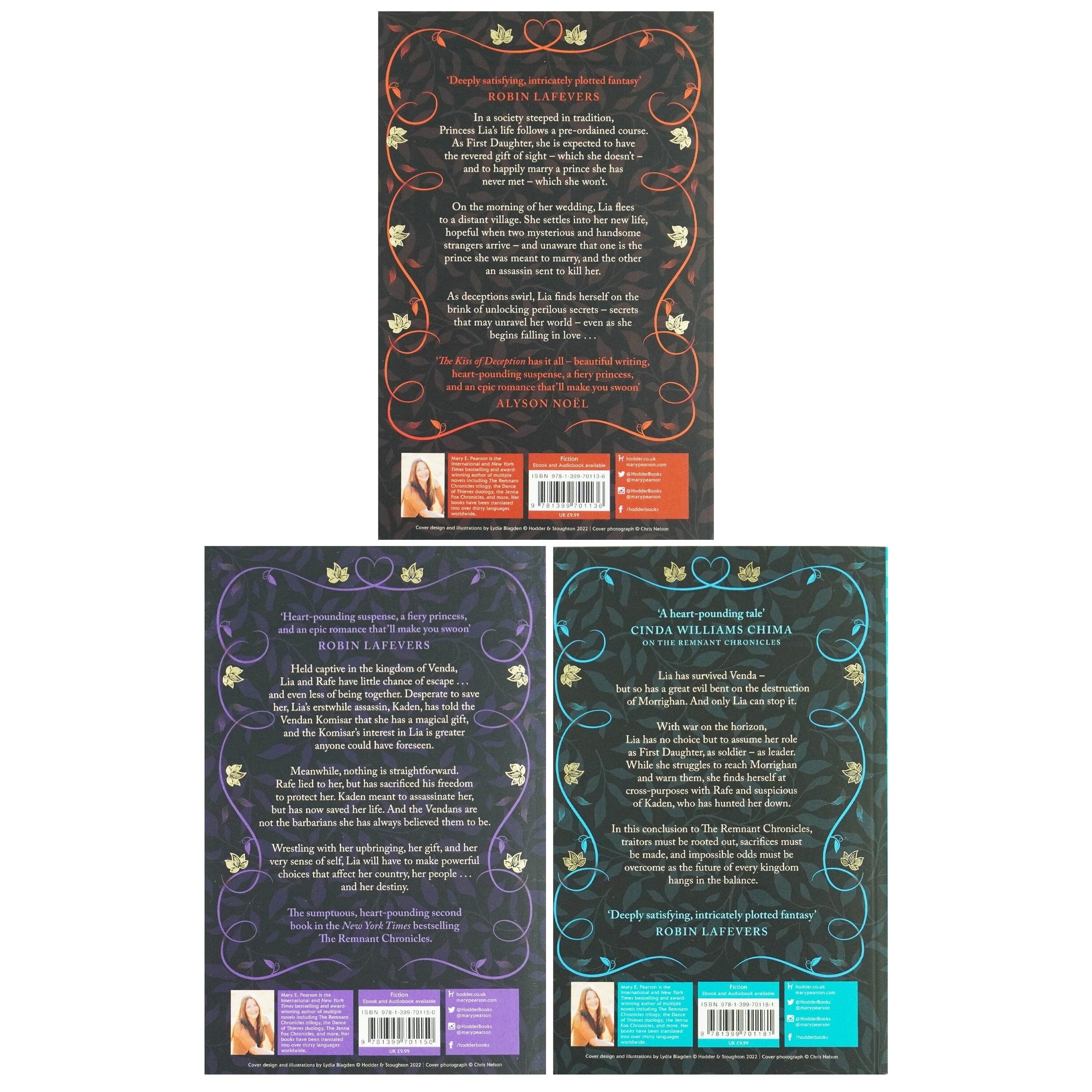The Remnant Chronicles Series by Mary E. Pearson: 3 Books Collection S ...