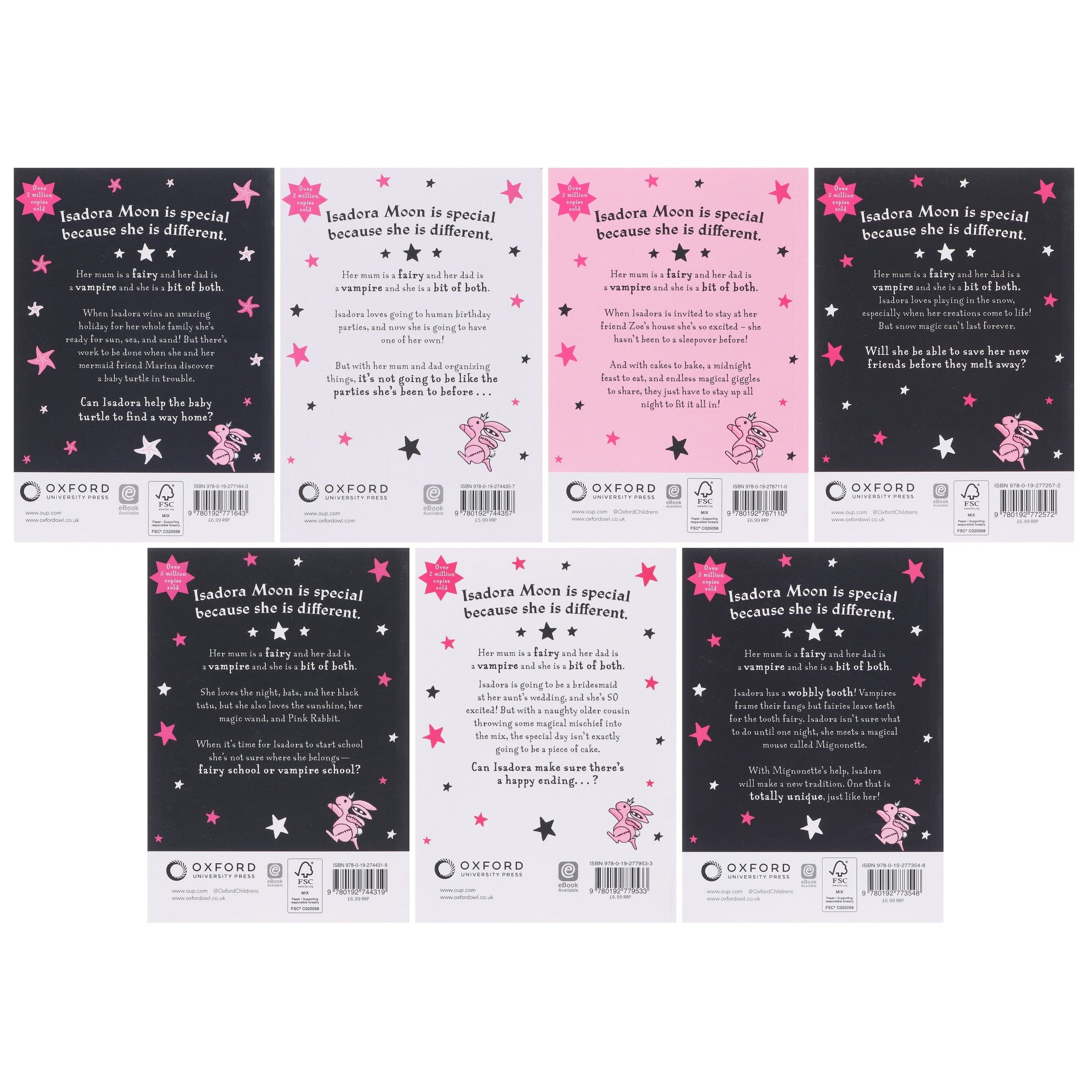 Isadora Moon by Harriet Muncaster: 7 Books Collection Set - Ages 5-7 ...