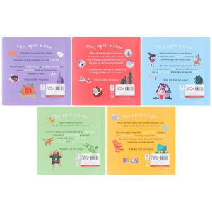 Fairy Tales Fold-Out Collection illustrated 5 Books Box Set - Ages 3-6 ...