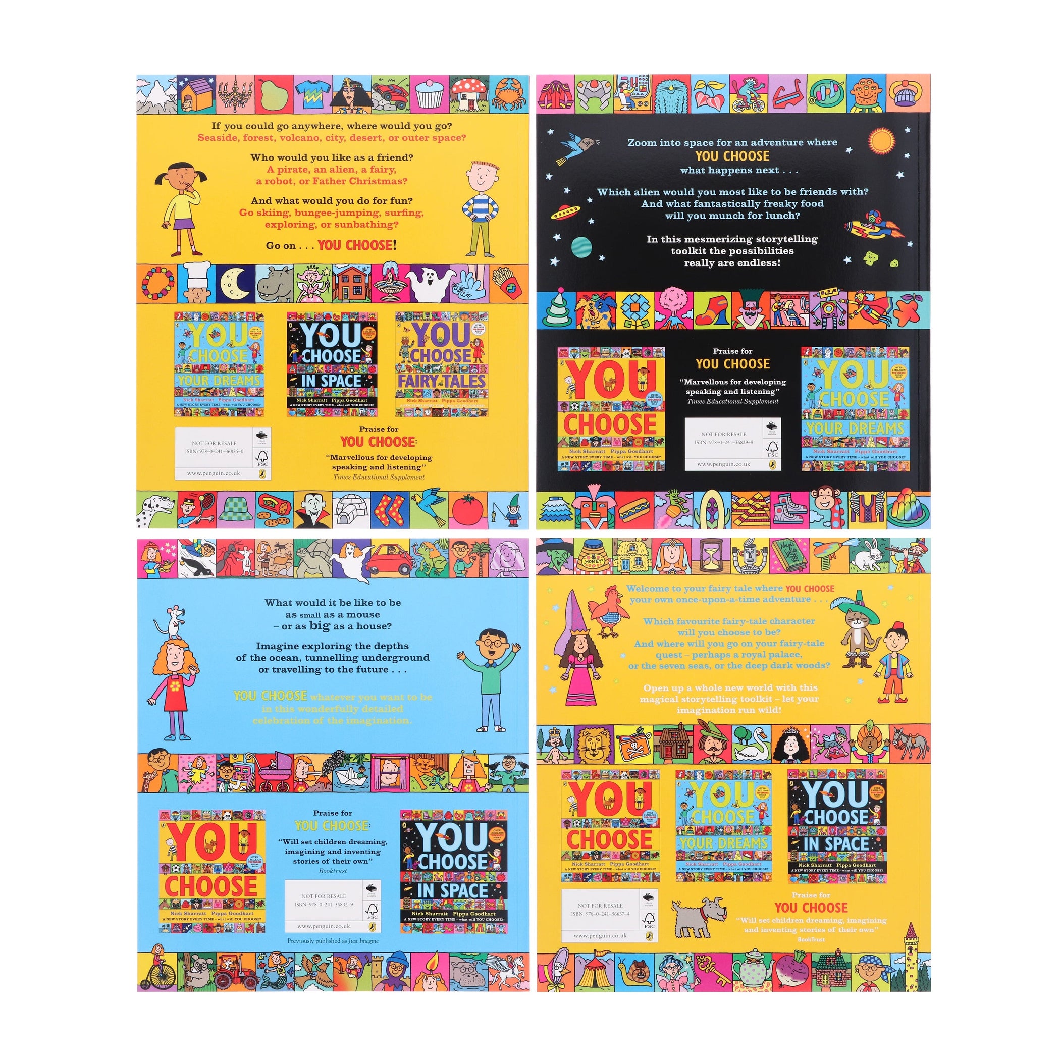 You Choose Series By Pippa Goodhart 4 Books Children's Collection Set ...