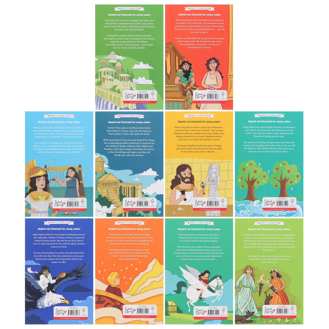 The Greek Mythology Children's Collection: Gods, Mortals and Monsters ...