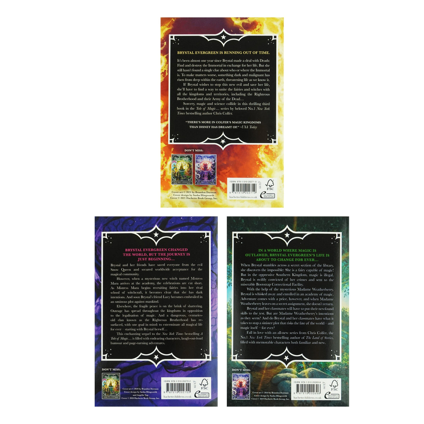 A Tale of Magic 3 Books Set By Chris Colfer — Books2Door