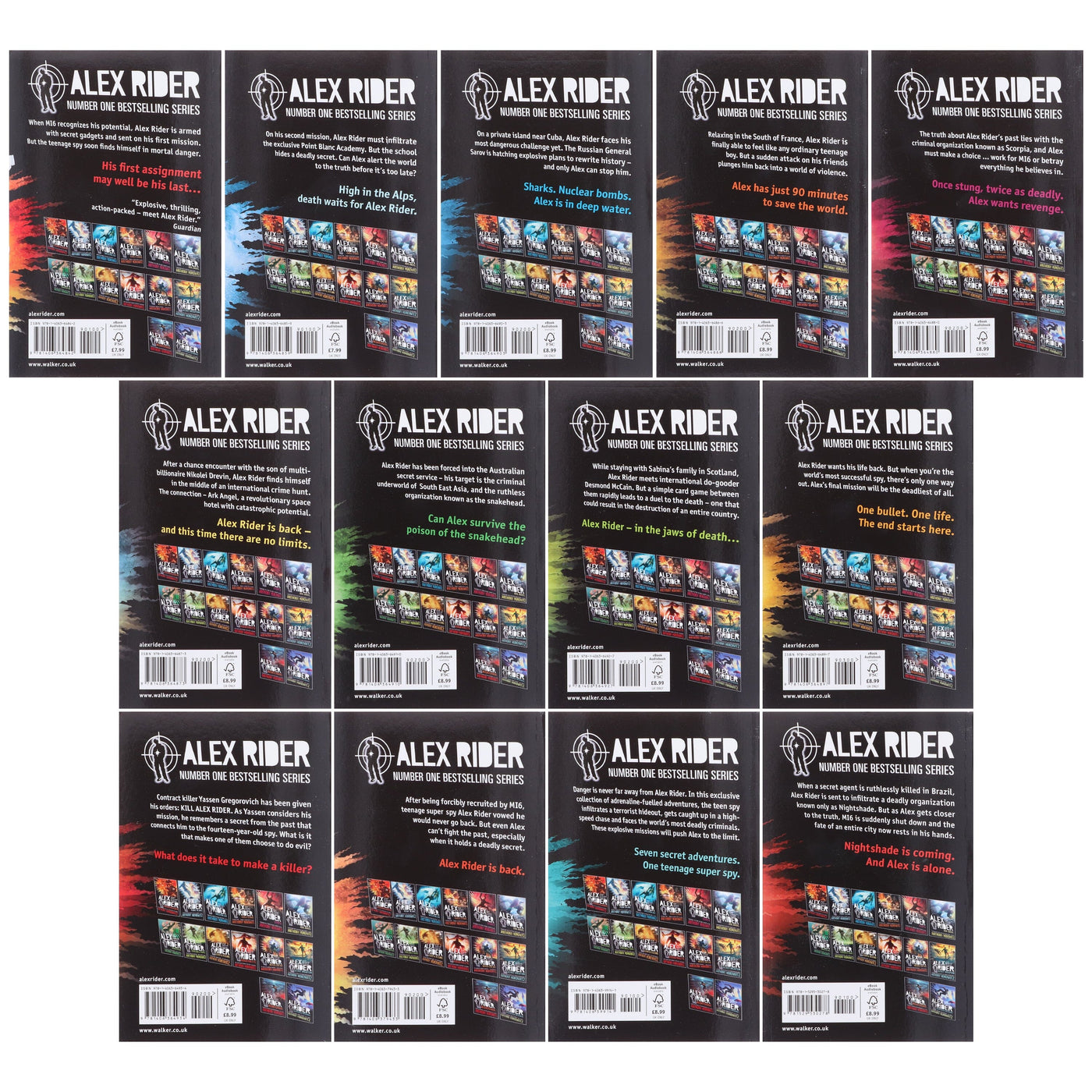 Alex Rider The Complete Missions 11 Books Box Set — Books2Door