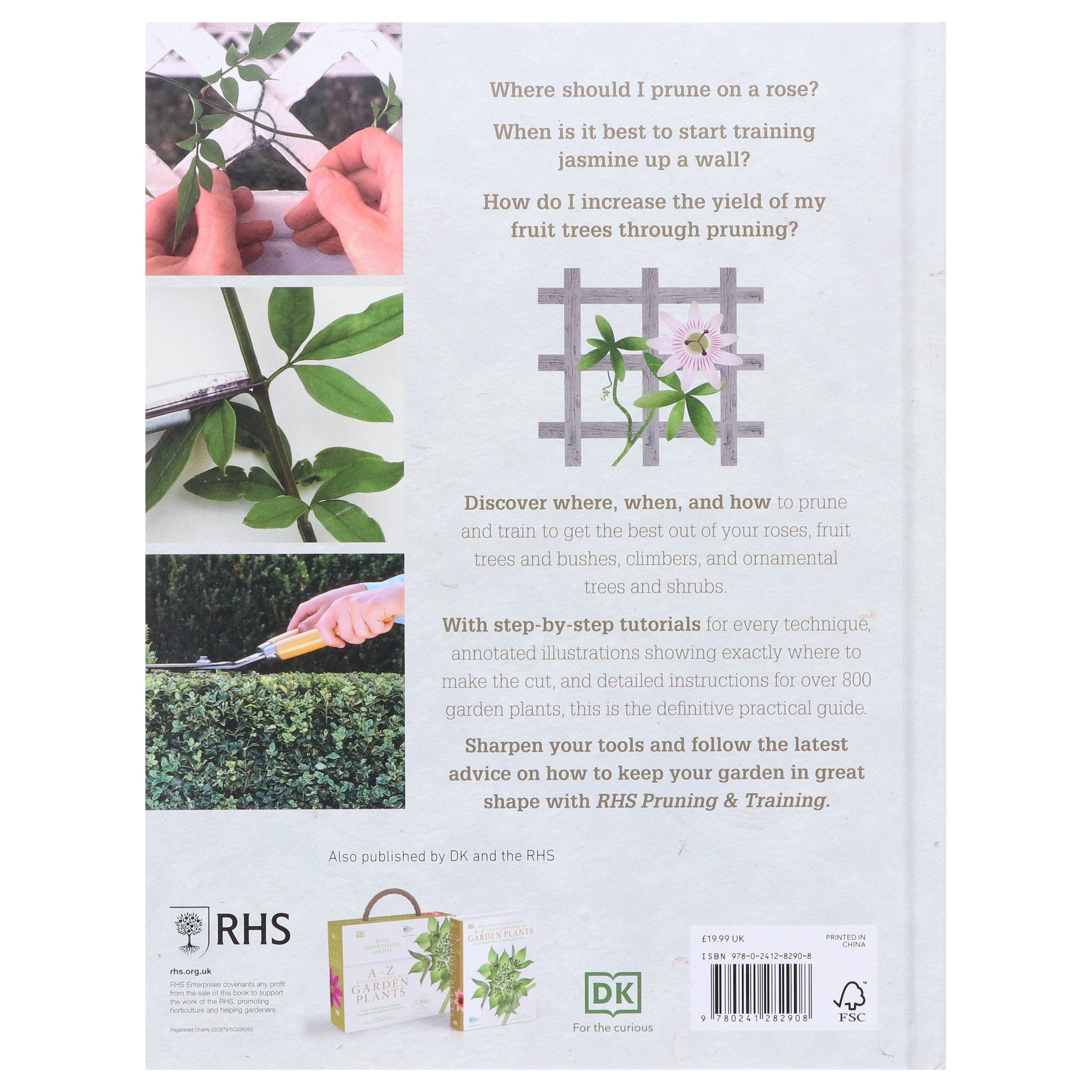 RHS Pruning and Training Revised New Edition: Over 800 Plants: What, W ...