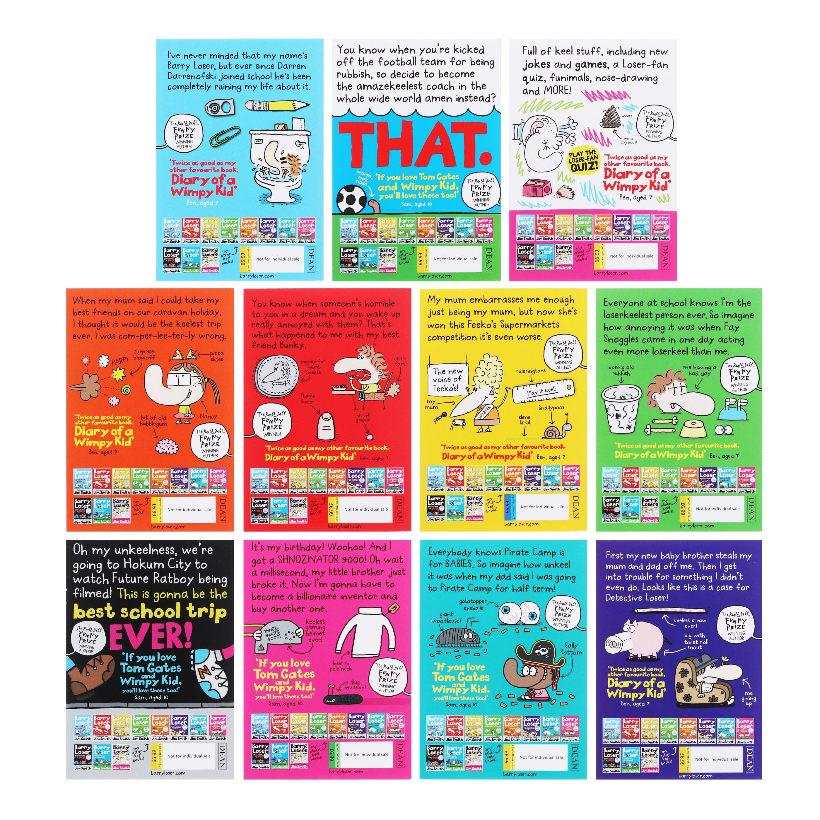 Barry Loser Series By Jim Smith 11 Books — Books2Door