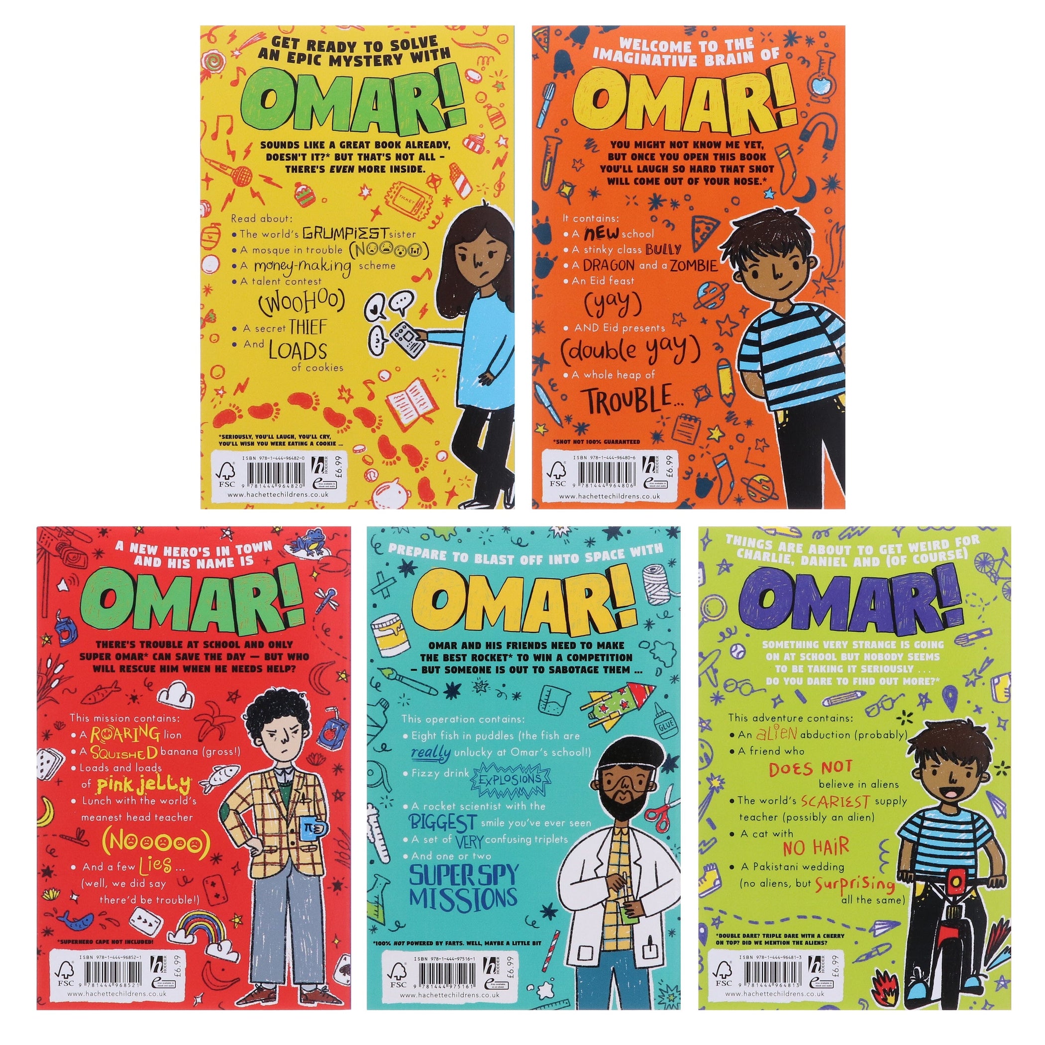 Planet Omar By Zanib Mian - 4 Books — Books2Door