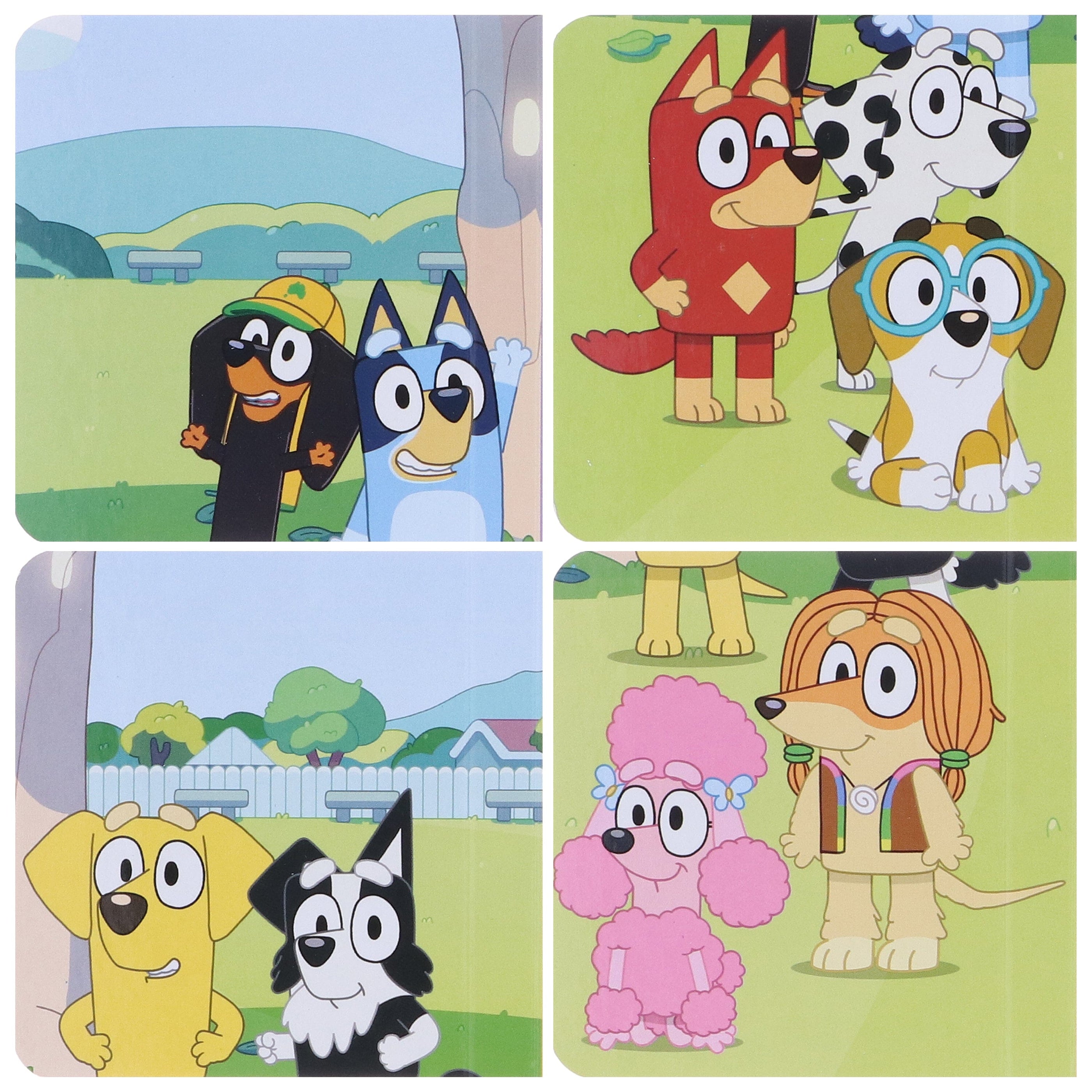 Bluey: Bluey and Friends Little Library 4 Books Collection Set - Ages ...