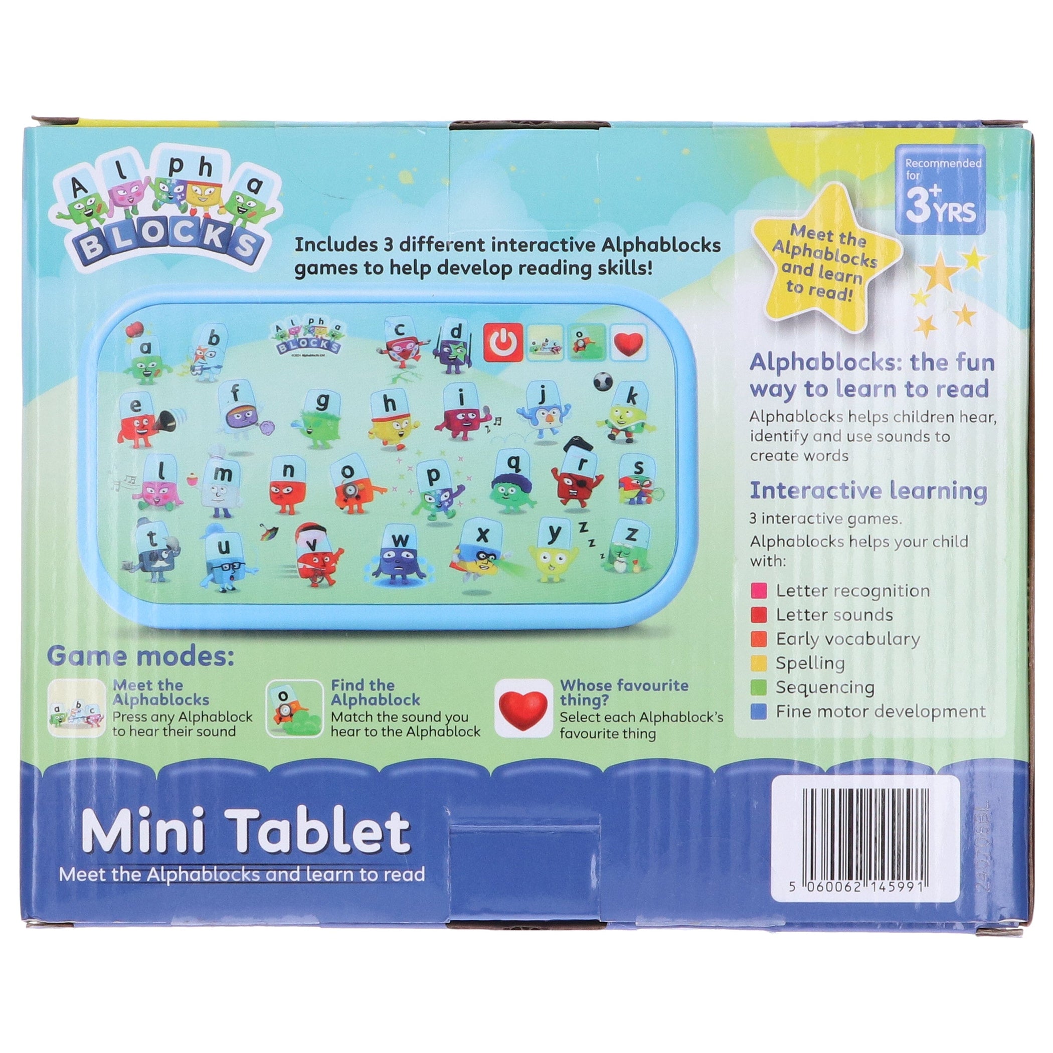 Alphablocks Mini Tablet Toy: The Fun Way To Learn to Read - Ages 3 ...