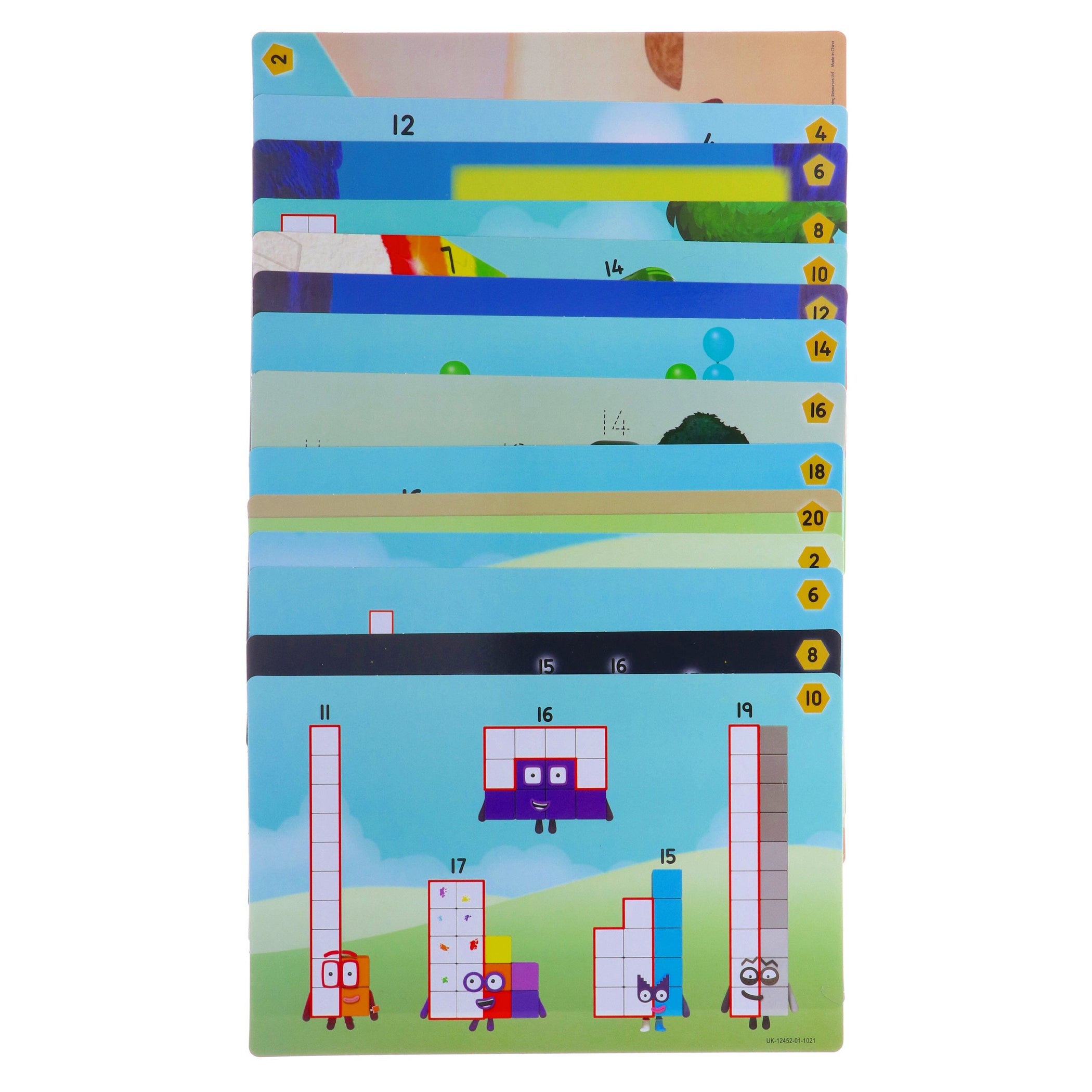 MathLink Cubes Numberblocks 11-20 Activity Set by Learning Resources ...